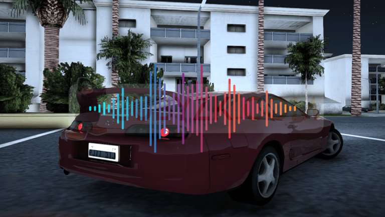 Toyota Supra Sound v2 - Cubyzk
